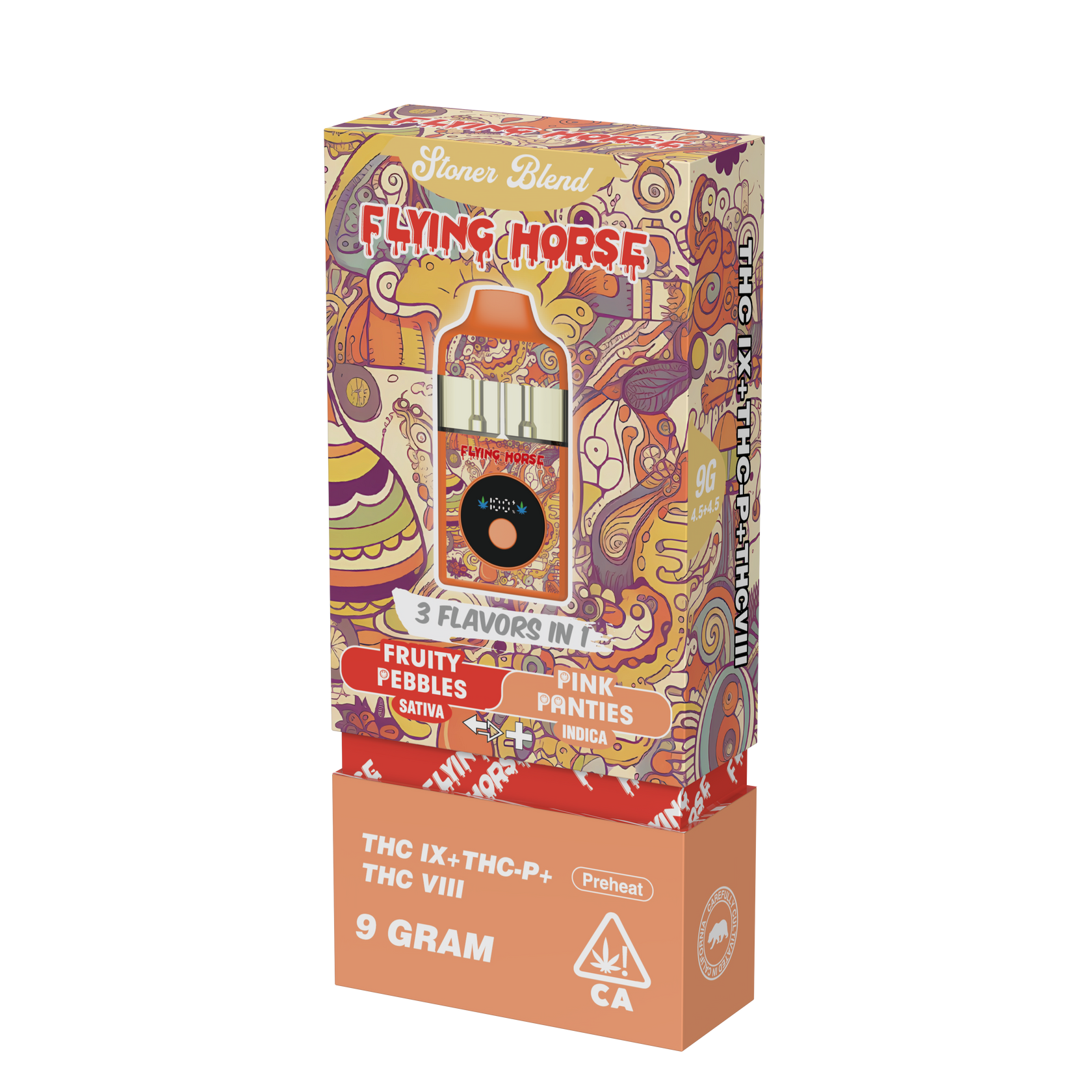 Stoner Blend 9GM | THC-P + THC-IX + THC-VIII – Flying Horse