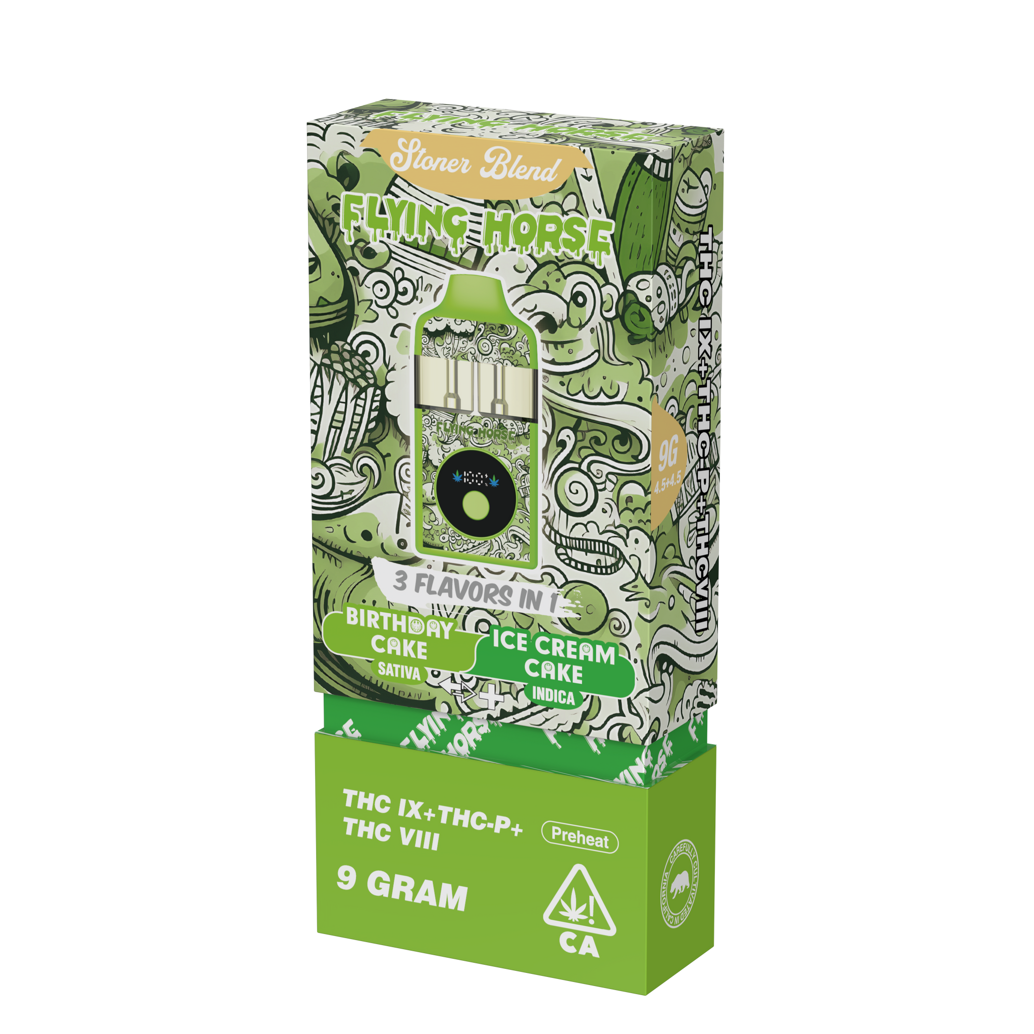 Stoner Blend 9GM | THC-P + THC-IX + THC-VIII – Flying Horse