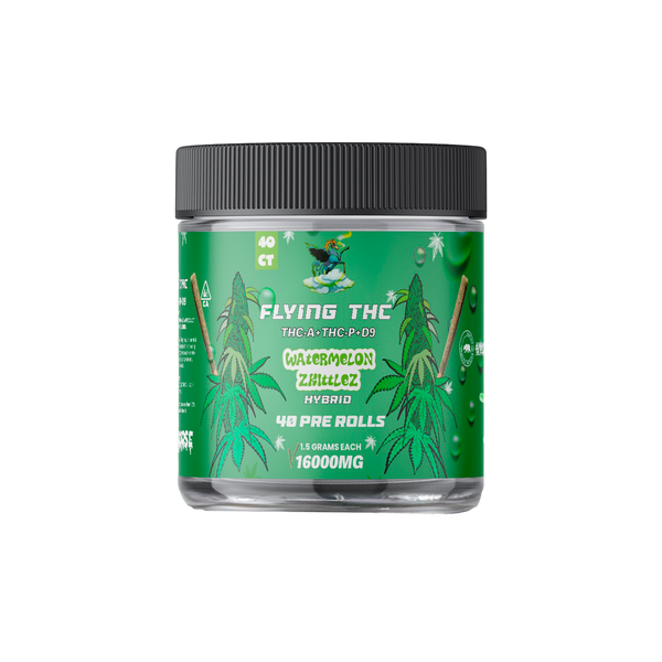 FLYING THC PREROLL 40CT/JAR – Flying Horse